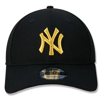 BONE NEW ERA GOLDEN CULTURE VISORPRINT_MBI22BON100 - BONE NEW ERA ...