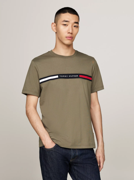 CAMISETA TH HILFIGER CHEST INSERT_THMW0MW36498 - CAMISETA TH HILFIGER ...